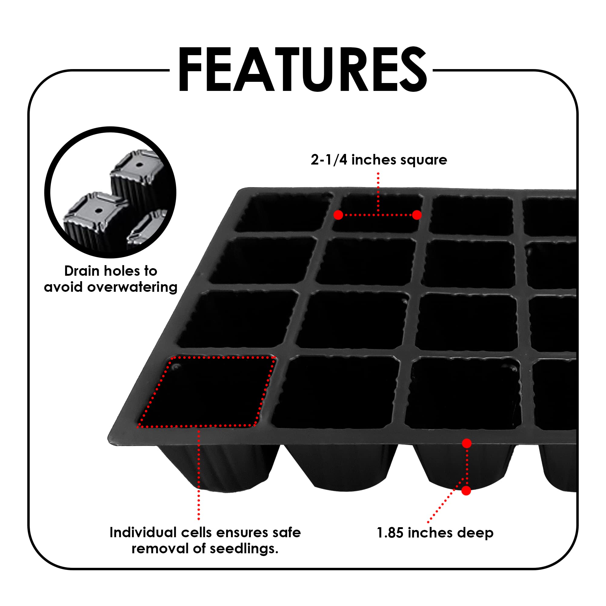 Seed Starter Tray Kit, Oron Lifestyle Germination Starter Kit for Starting Seeds or Cuttings, (Heat Tray, T8 Grow Light, Peat Pellets, 24 cell Starter Tray, Adjustable Clear Humidity Dome and More)