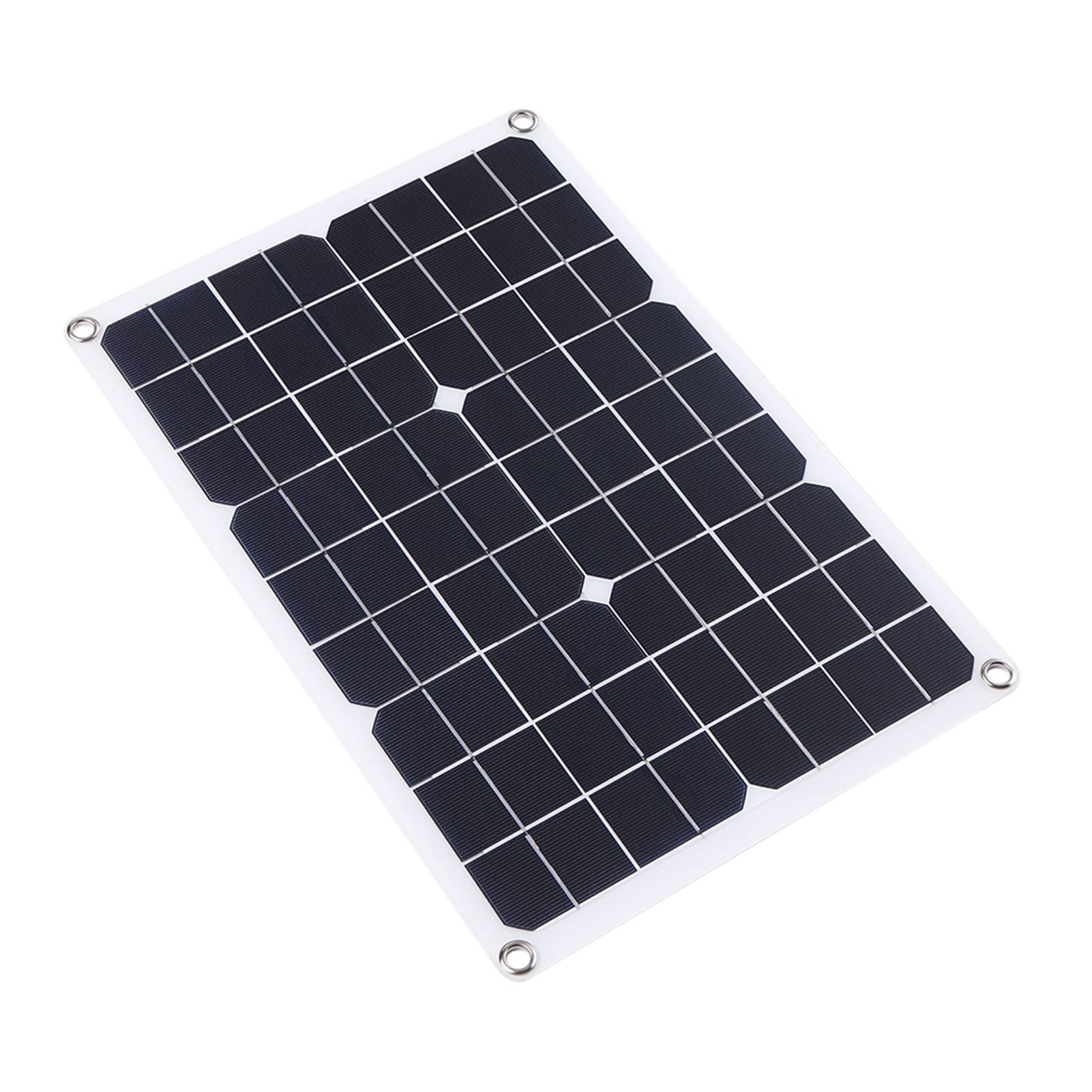 Weytoll Solar Panel System 18V 20W Solar Panel 30A Charge Controller with Dual USB Car Solar Inverter Kit Complete Power Generation Supply for Mobile Phones Sports Cameras, and 12V Car Batteries