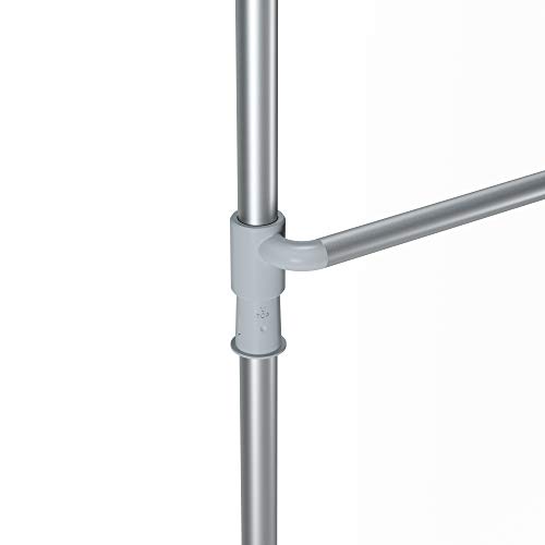 Umbra Anywhere Expandable Rod Curtain Rod and Room Divider (Metallic-Nickel)