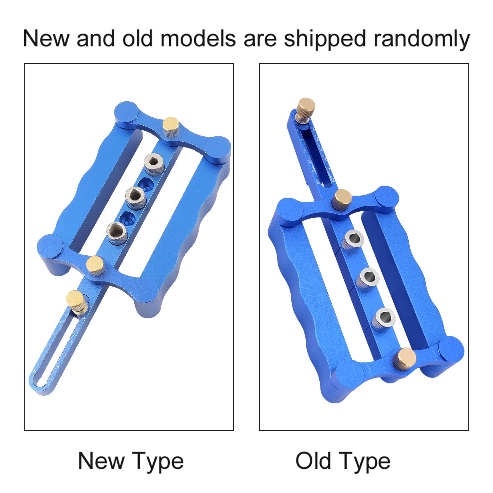 Self Centering Doweling Jig Kit Wood Drill Holes Hand Tools Drilling Guide Puncher Set for Metric Dowels 6/8/10mm, Jigs