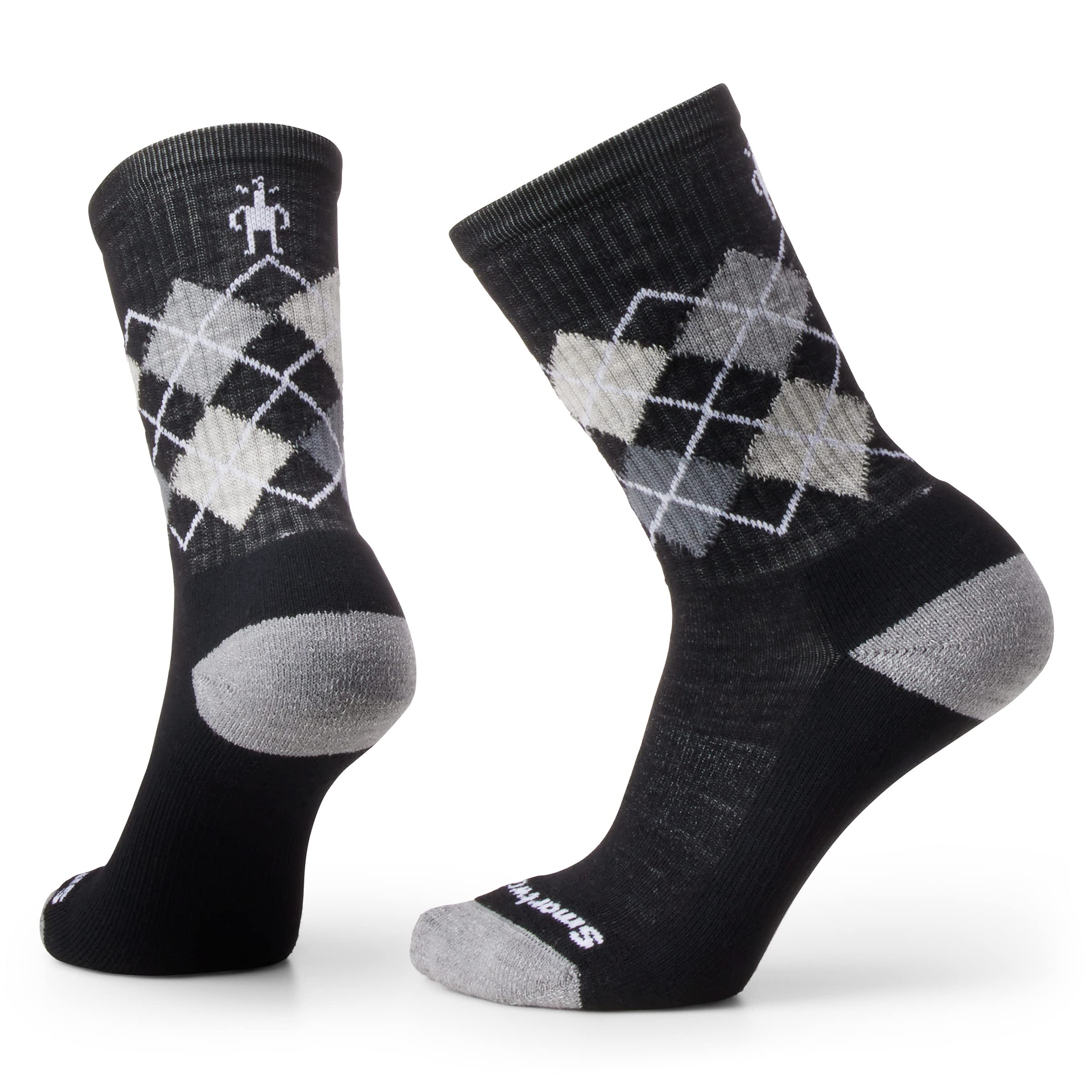 Smartwool SW0SW819E47XL Everyday Diamond Jim Crew Socks Lunar Gray XL