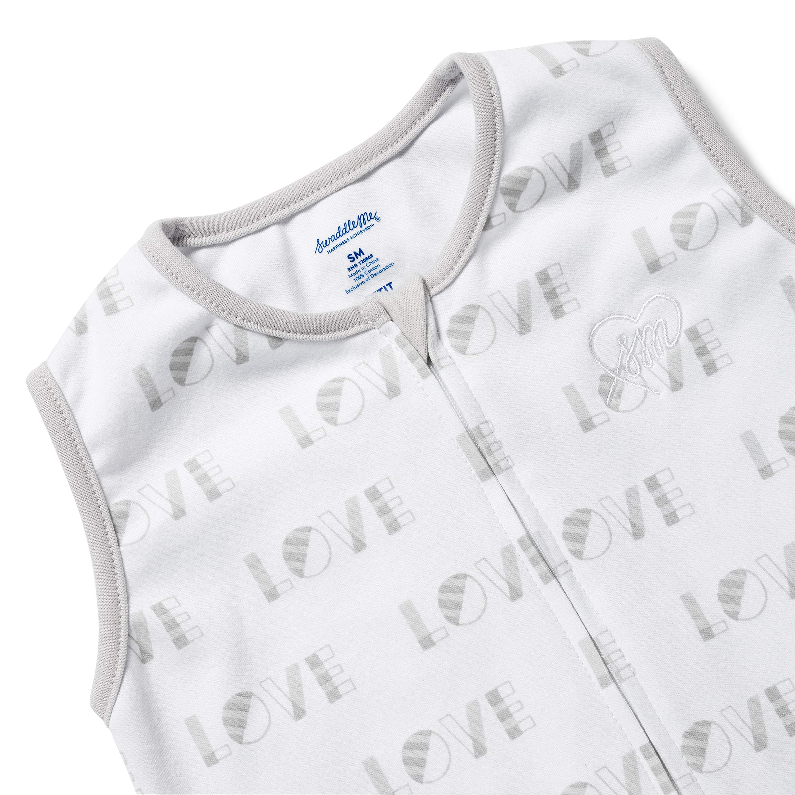 SwaddleMe First Steps Sleeper – Size Small, 6-12 Months, 1-Pack (Love)