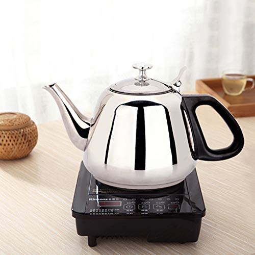 Stainless Steel Kettle Stove Kettle Creative Fashion Teapot Large-capacity Household Teapot With Filter (1.3L, 43.9OZ) Multifunctional water kettle