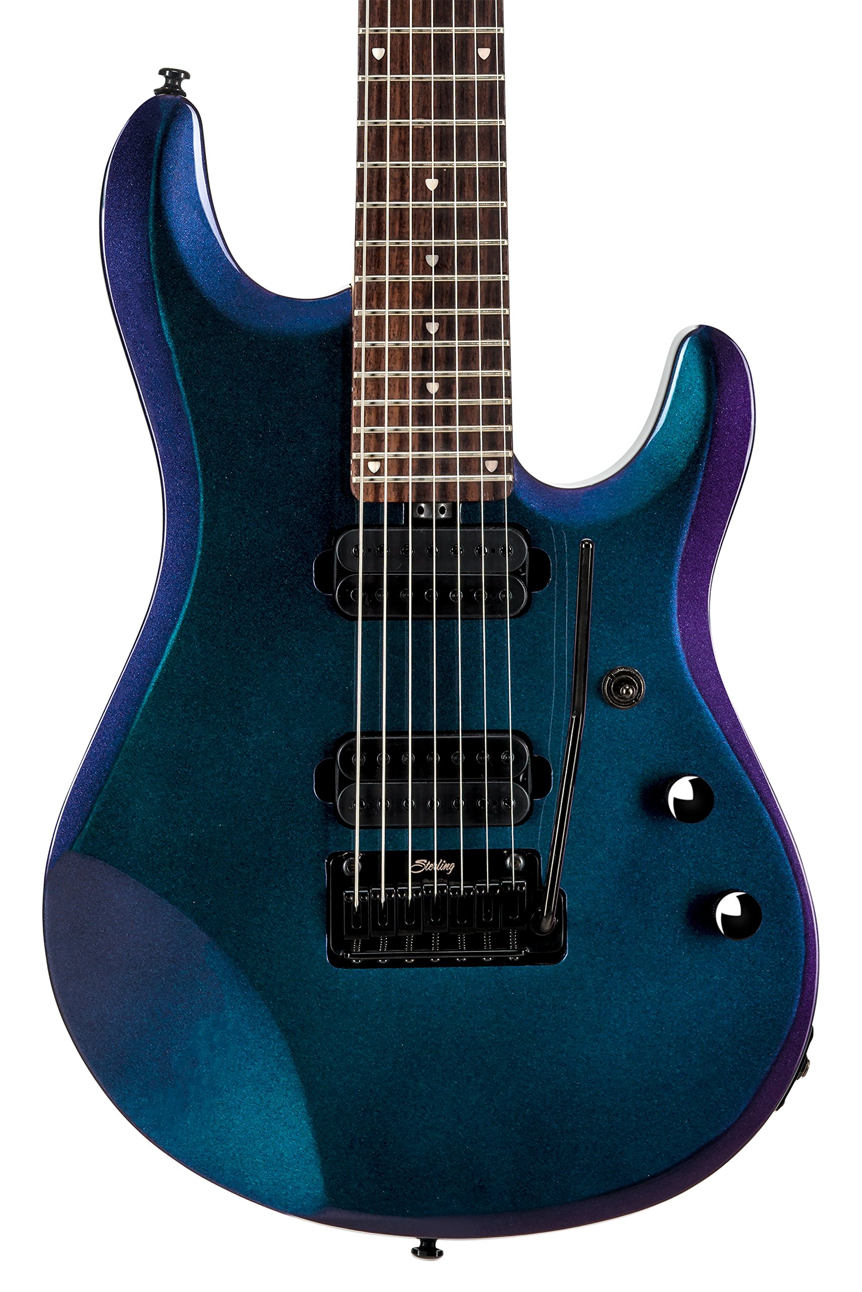 Sterling By MusicMan Sterling by Music Man JP60 in Mystic Dream, 7-String, Right, (JP70-MDR)