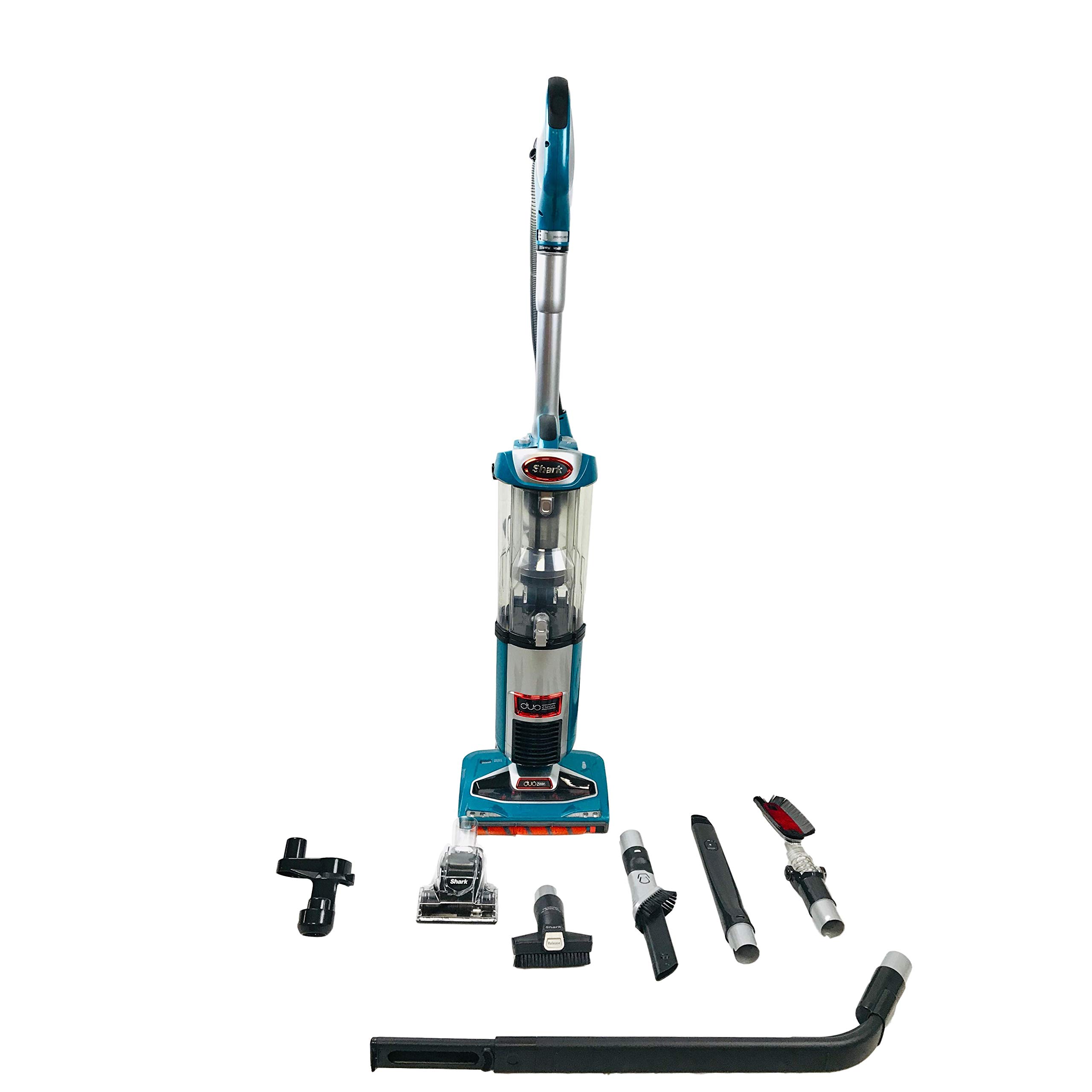 Shark NV200QBL DuoClean Slim Upright Vacuum-Blue Slim Lift Away HEPA Pet (Renewed)