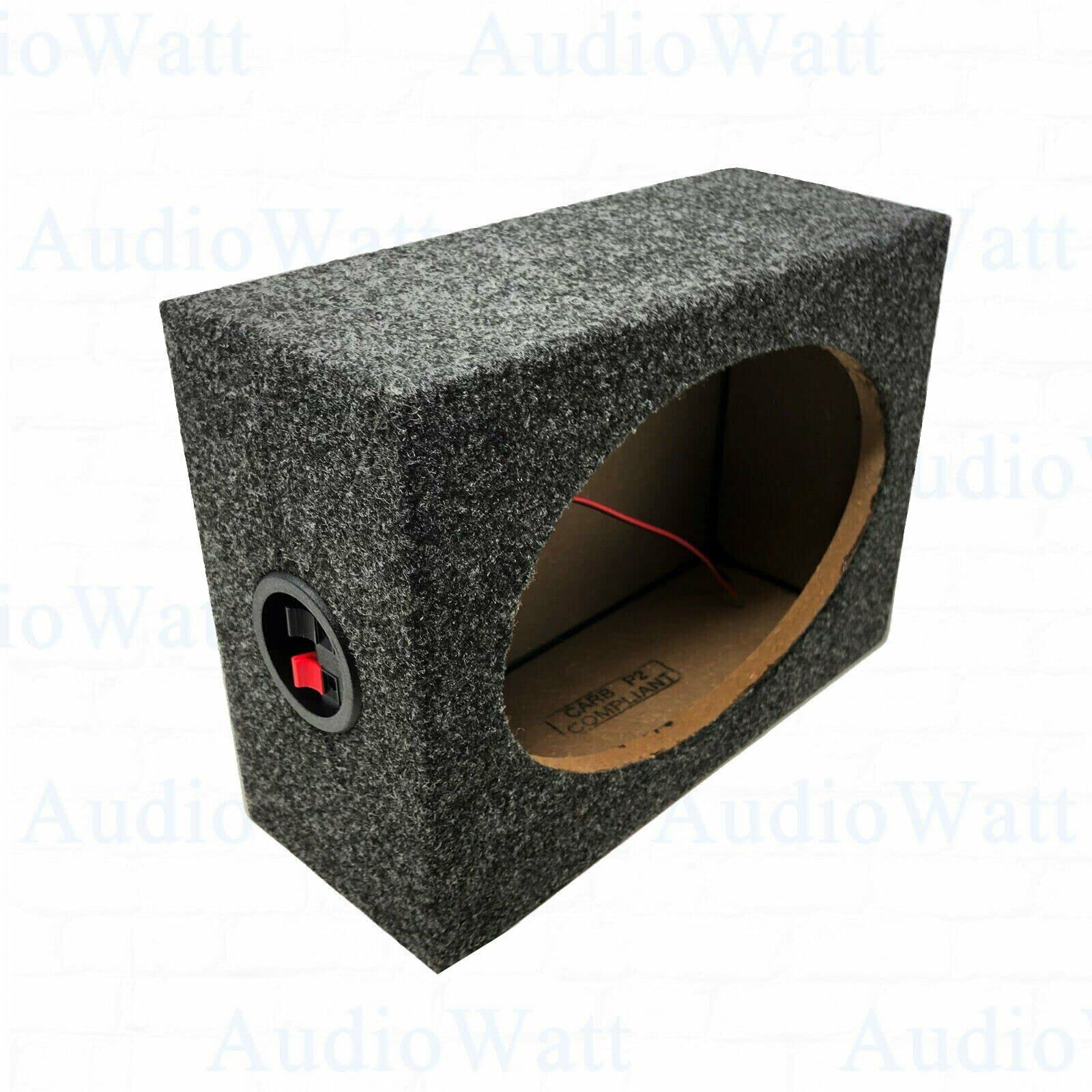 SoundXtreme 6x9 4-Way 520W Car Stereo Speaker w/ 2X Audiotek 6x9 Car Truck Van Speaker Box