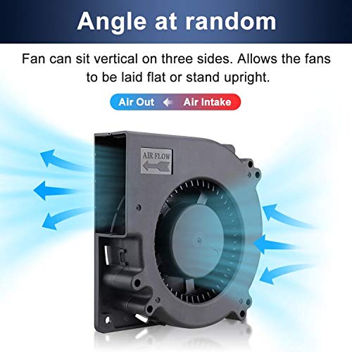 Wathai EC 120mm x 32mm Duall Ball High Airflow Centrifugal Blower Fan AC 110V 115V 120V 220V 240V