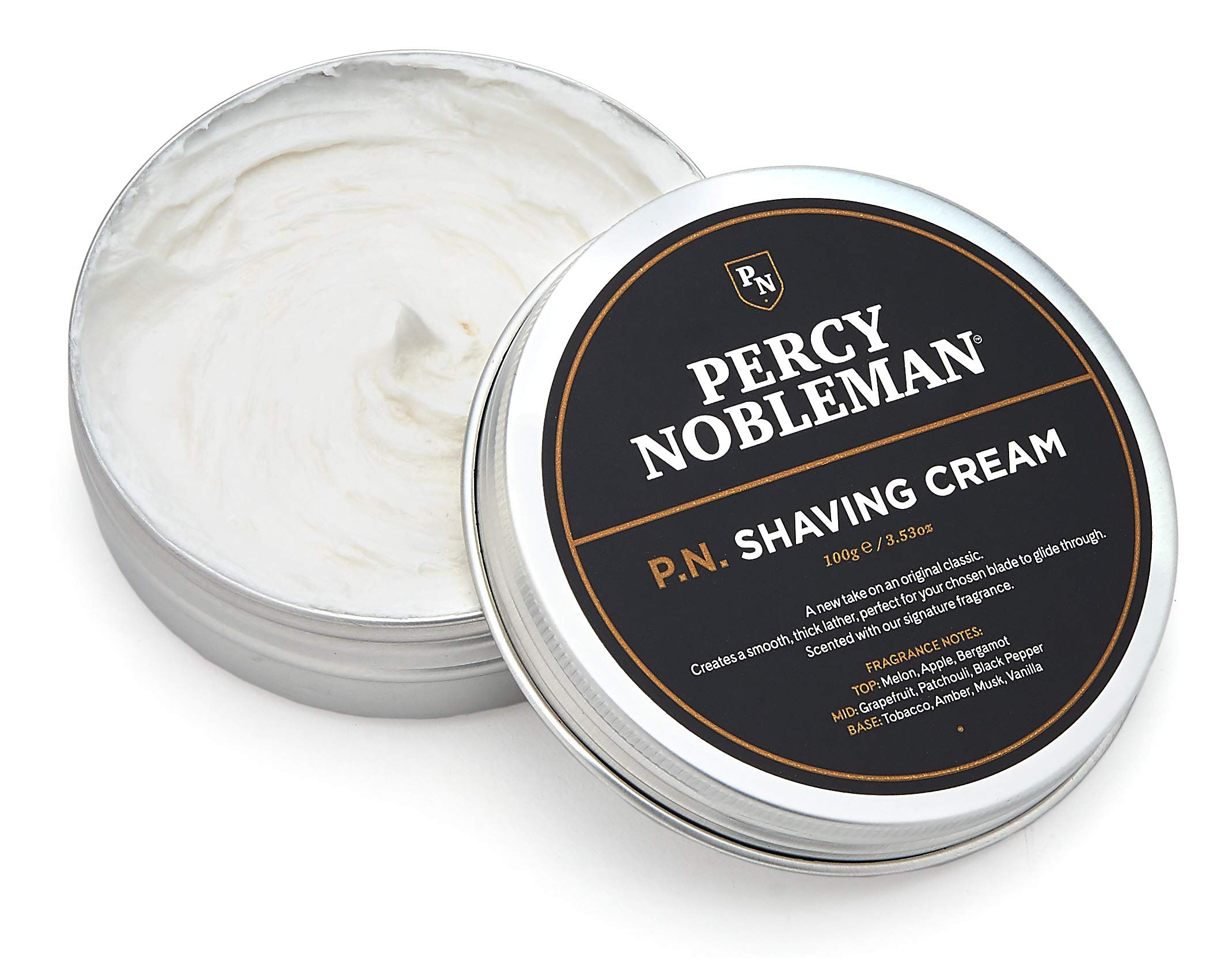Shaving Cream By Percy Nobleman, Premium Quality Shave Cream 100g