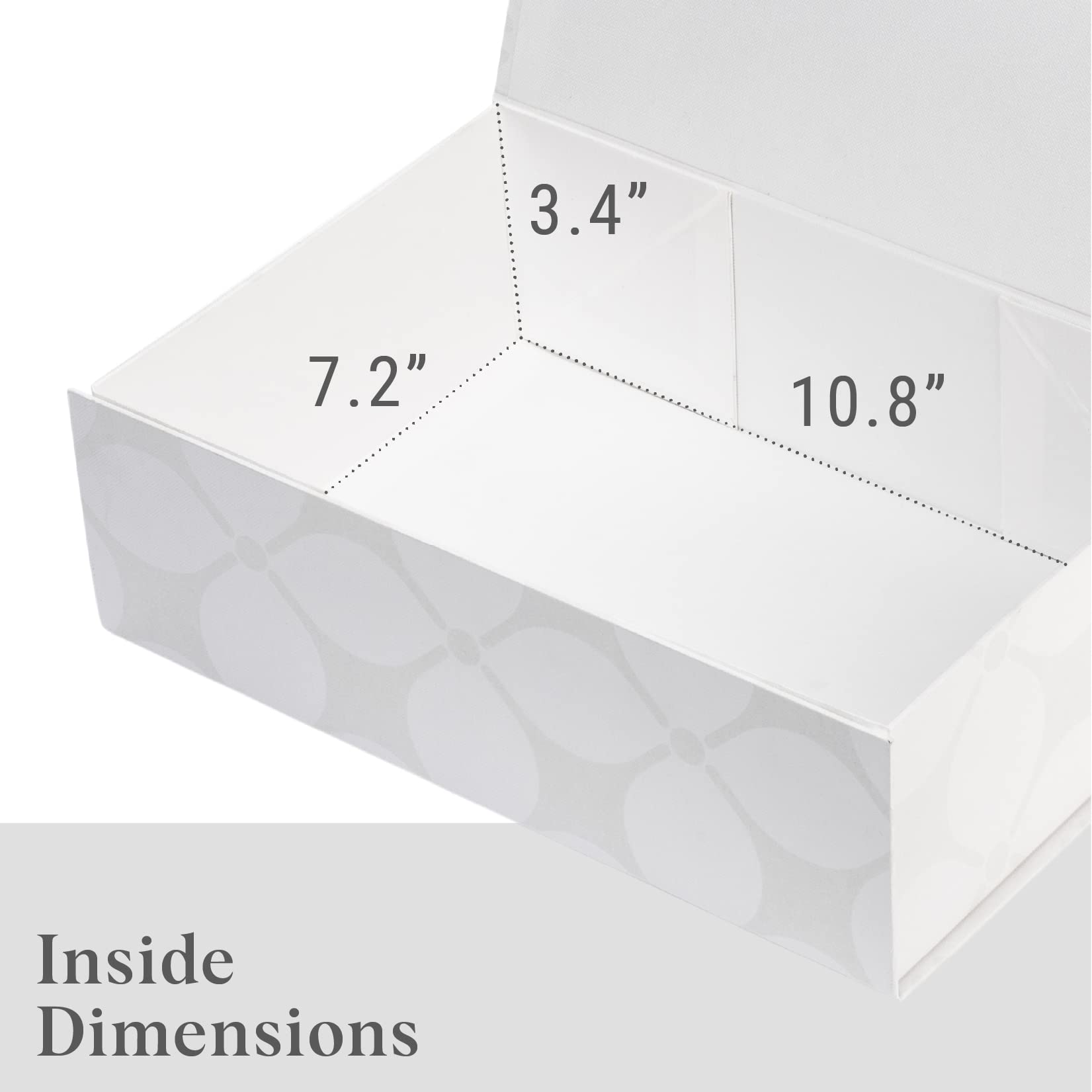 Sorarto Luxury Gift Box with Magnetic Lid 3-Pack | Black Linen Decorative Gift Boxes for Presents, Wedding Gifts, and Keepsakes. 11.5" x 7.5" x 3.5"