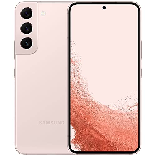 SAMSUNG Galaxy S22+ Plus 256GB Factory Unlocked SM-S906U1 Pink Gold (Renewed)