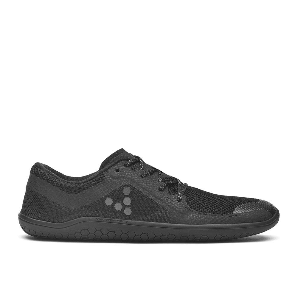 Vivobarefoot Women's Primus LITE Running Trainer Shoe, All Black, 38 D EU (7.5 US)