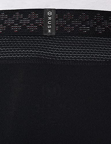 Under Armour Men's HeatGear RUSH 2.0 Long Shorts , Black (001)/Reflective , Small
