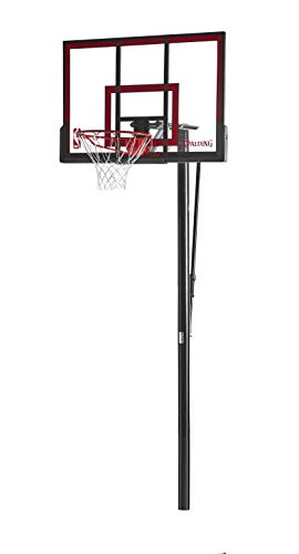 Spalding NBA In-Ground Basketball System - 48" Polycarbonate Backboard