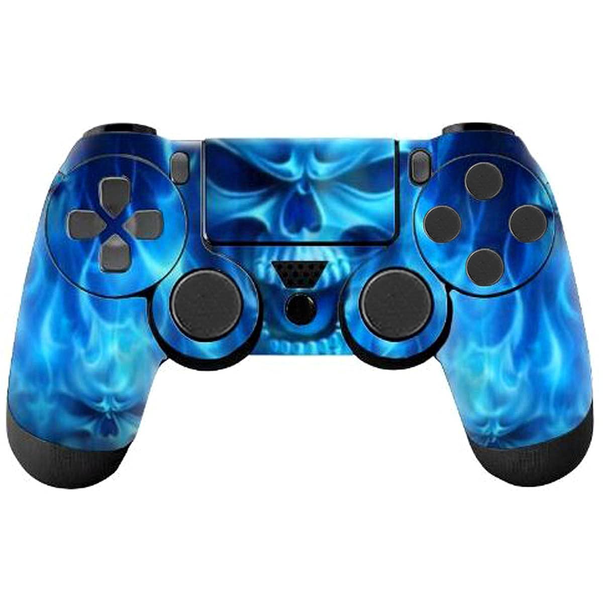 SubClap 4 Packs PS4 Controller Skin, Vinyl Decal Sticker Cover for Playstation 4 Wireless Controller (Shing Blue)