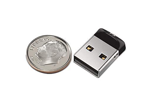 SanDisk 64GB Cruzer Fit USB 2.0 Flash Drive - SDCZ33-064G-G35