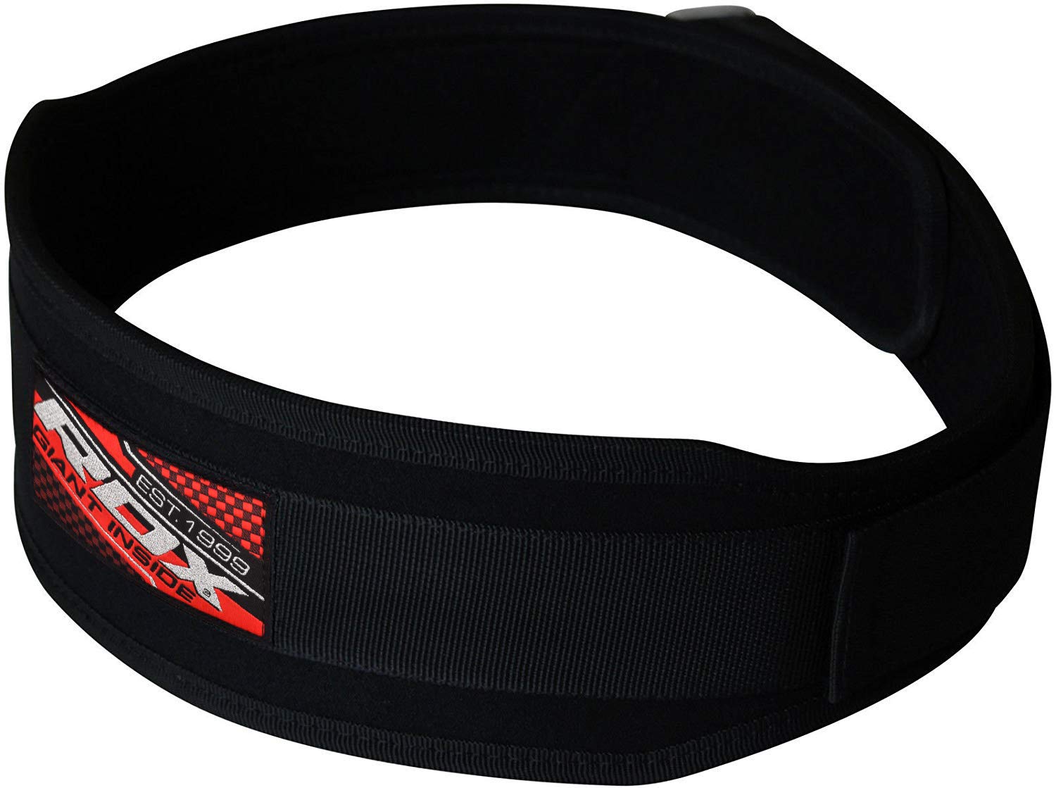 RDX Weight Lifting Belt for Gym Fitness Training-Neoprene Padded Belt with 4.5 inchesLumbar Back Support-Great for Bodybuilding, Functional Training, Powerlifting, Deadlifts Workout & Squats Exercise