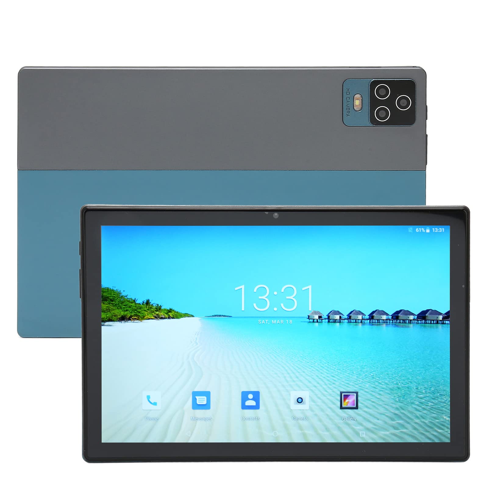 Zopsc Android Tablet, 10.1 inch IPS Display Kids Tablet for Android, 2GB RAM 32GB ROM Octa Core CPU WiFi Tablet, Support BT, GPS, 5MP Front 13MP Rear Camera, 4000mAh Battery