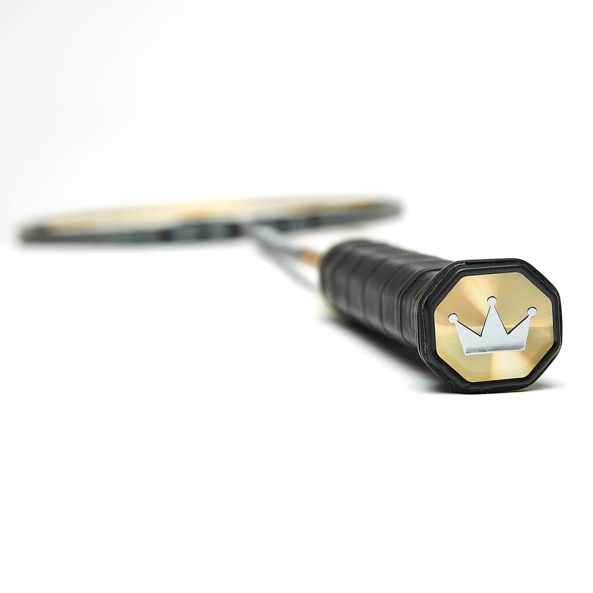 Ultimate Competitor Badminton Racket Set of 2 - Includes 2 Premium Graphite Rackets, 4 Feather Shuttlecocks, 2 Grips, and 1 Carrying Case