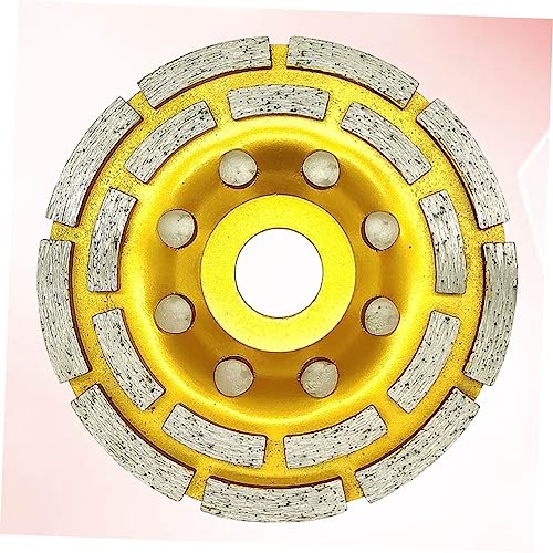 Stone Mill Angle Grinder Polishing Diamond Grinding Cup Wheel Angle Grinding Cup Concrete Grinder Disc Marble Grinding Wheels Concrete Grinding Wheels Aluminum Base Masonry