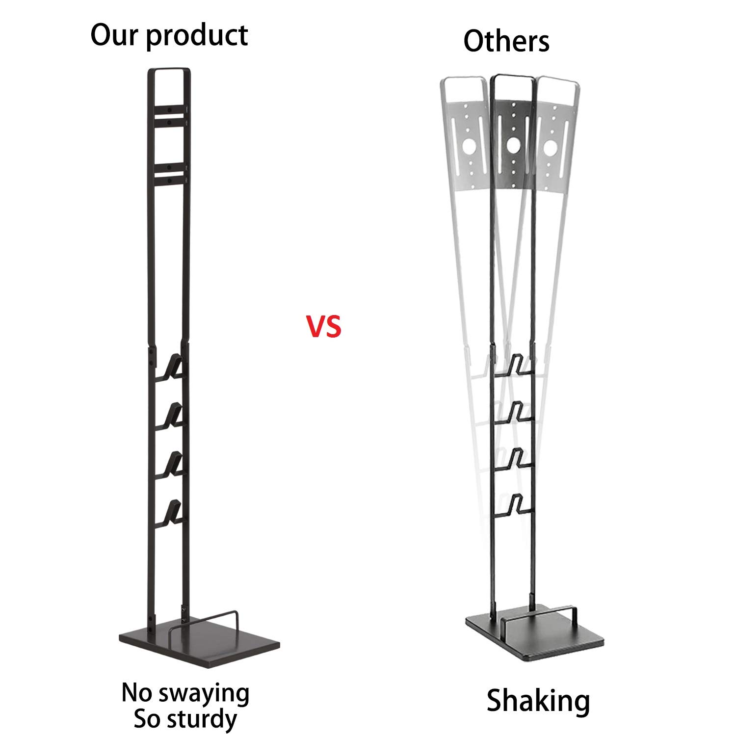 Storage Stand Dock Dockings Station for Dyson V11 V10 V8 V7 V6 Cordless Stick Vacuum Cleaner, Stable Metal Storage Bracket Organizer Rack