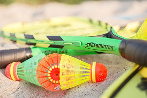 Speedminton Match Speeder 3Pk Speeder Tube Birdies for Outdoor Games Speed Badminton/Crossminton