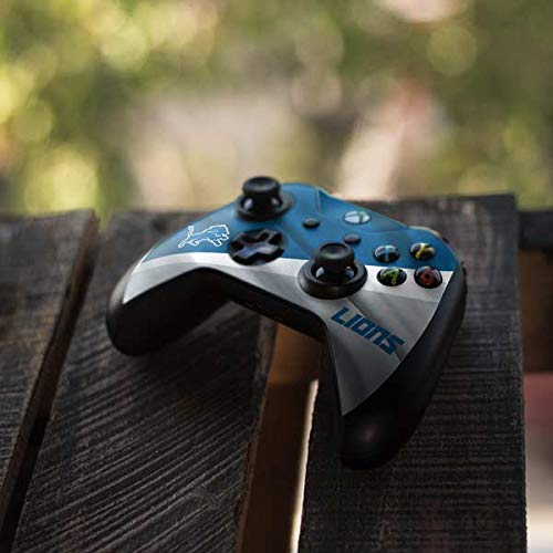 Skinit Decal Gaming Skin compatible with Xbox One S Controller - Officially Licensed NFL Detroit Lions Design
