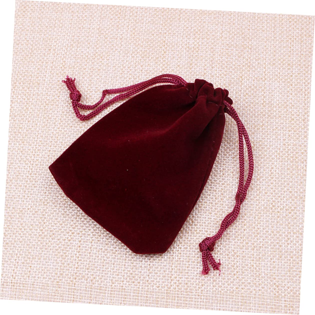 SECFOU 10pcs cookie bags for gift giving drawstring pouches gift pouches holiday bags for gifts mini drawstring