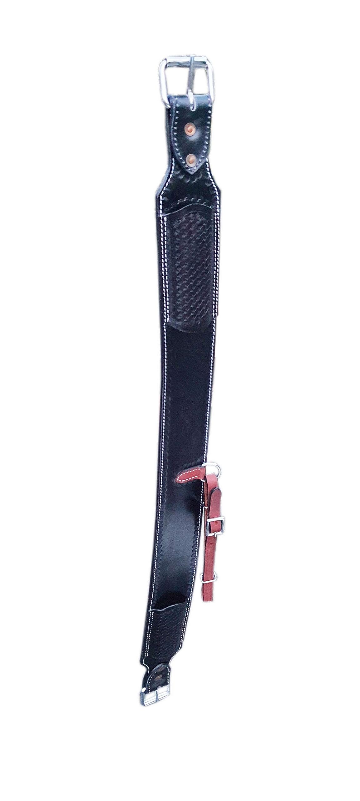 SHOWMEN CRAFT Western Horse Flank Cinch|Saddle Rear Girth|Back Cinch|Horse Riding Accessory (Black)