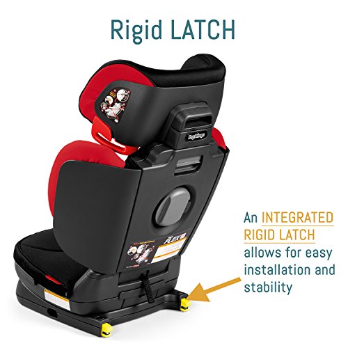 Viaggio Flex 120 - Booster Car Seat - for Children from 40 to 120 lbs - Made in Italy - Crystal Black (Black)