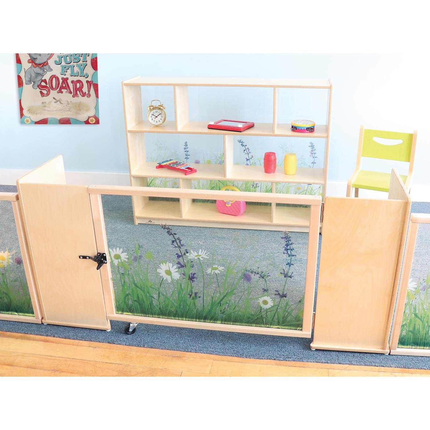 Whitney Brothers Nature View Divider Gate, clear acrylic (WB0261)