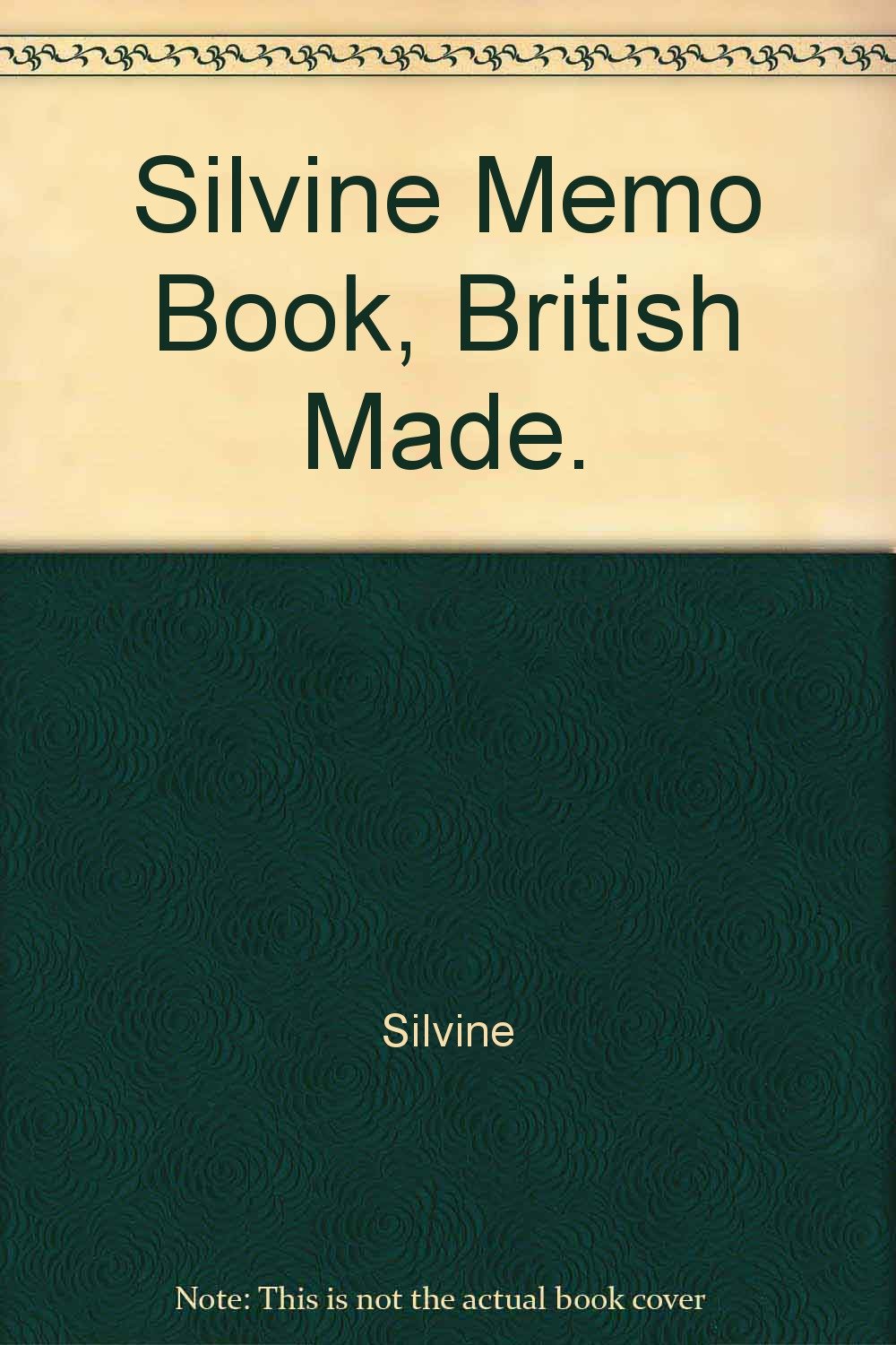 Silvine Memo Book, British Made.