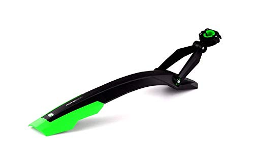 Simla ADHD Unisex Adult Mudguards, Black/Green, 26-27.5 Inches