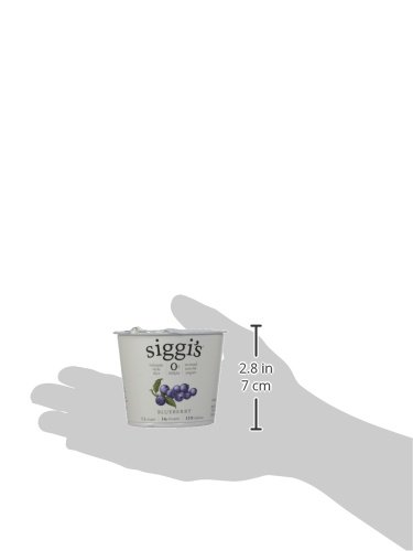 siggi's® Icelandic Strained Nonfat Yogurt, Blueberry, 5.3 oz. Single Serve Cup – Thick, Protein-Rich Yogurt Snack