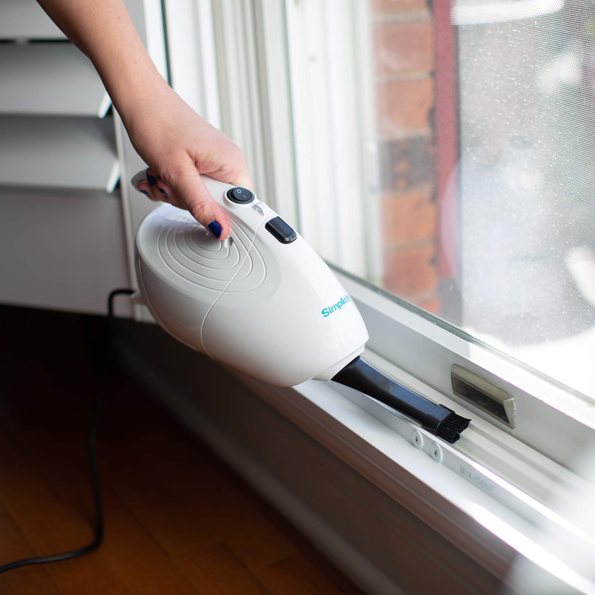 Simplicity F1 Tiny Handheld Vacuum Cleaner | Portable Travel Vacuum | Desk Vacuum | Lightweight Vac (Renewed)