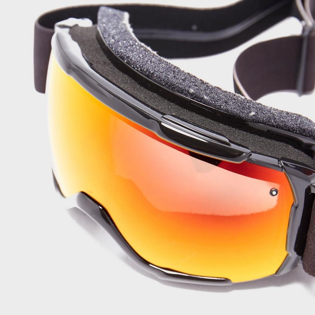 Smith Optics Youth Grom CP Snow Goggles Black Frame/ChromaPop Everyday Red Mirror