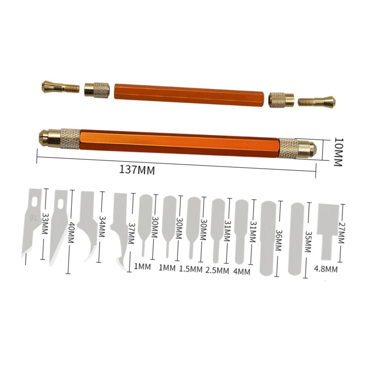 SEWACC 13pcs Knives Mobile Phone Film Cutter Carving Mobile Phone Films Tools Engraving Flat Set