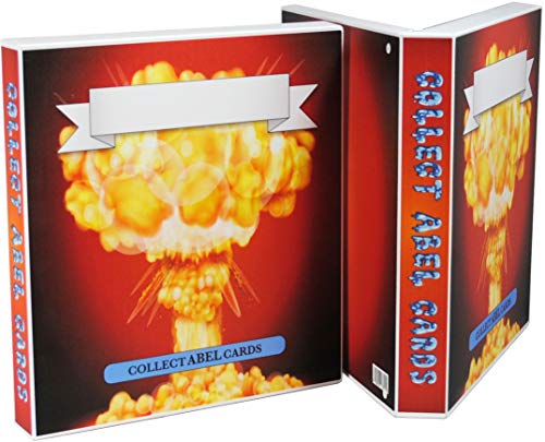 UniKeep Garbage Pail Kids GPK Themed Collectible Card Storage Binder - Complete With 20 Card Pages (Adam Bomb)