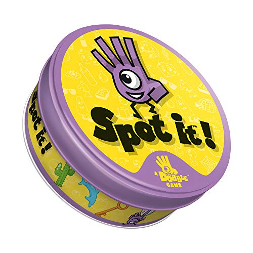 Spot It! Mini Classic - Award-Winning Lightning-Fast Observational Game! Fun Matching Game for Kids, Ages 6+, 2-8 Players, 15 Minute Playtime, Made by Zygomatic