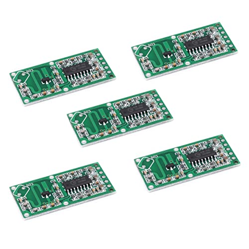 Songhe RCWL-0516 RCWL0516 Microwave Radar Sensor Module,Human Body Induction Switch Module,Motion Induction Switch Sensor Module 5-7m 4-28V 5pcs