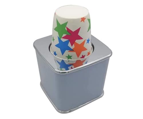 Xuanchenbaby 3 and 5 oz Dual Dixie bath Cup Dispenser with 20 Count 3oz Cups
