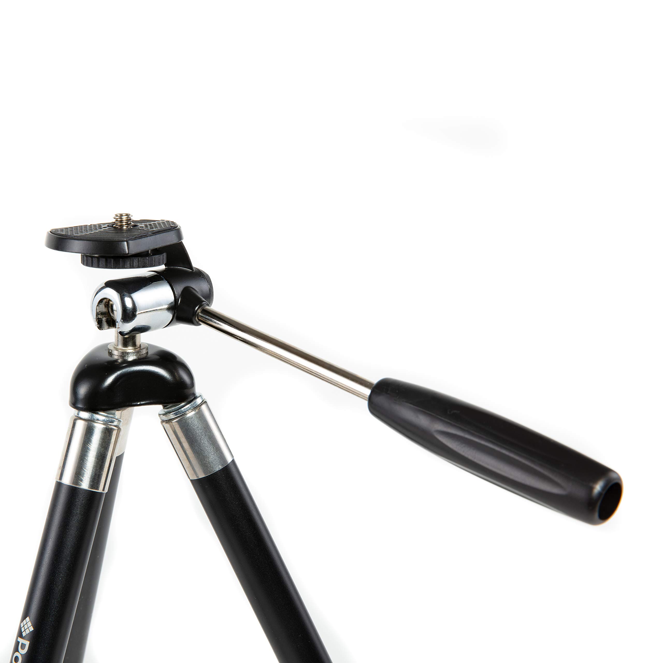 Polaroid 42" Travel Tripod Includes Deluxe Tripod Carrying Case For Digital Cameras & Camcorders