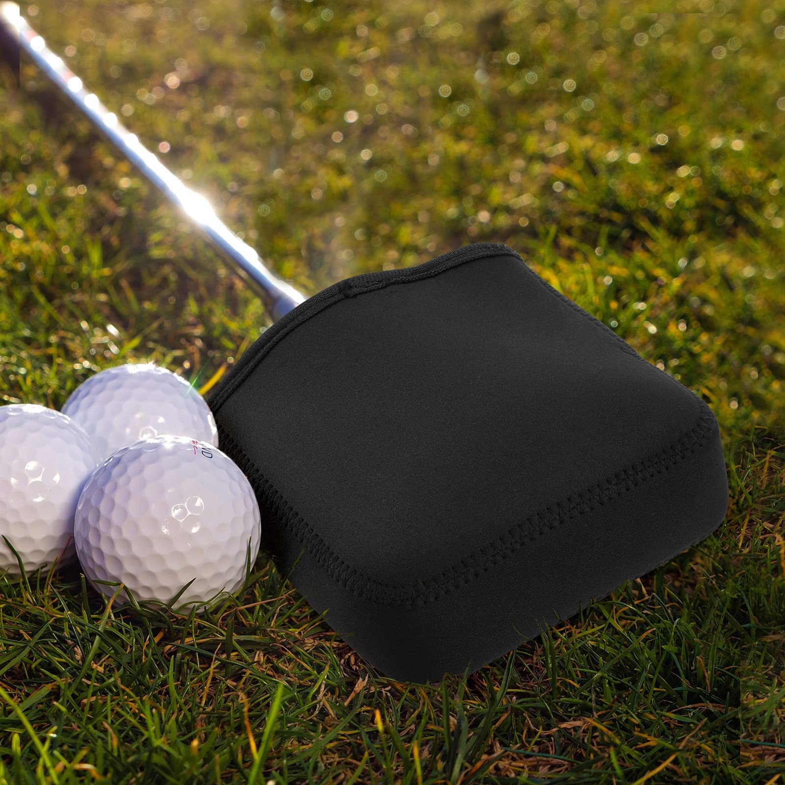 Xxerciz Golf Mallet Putter Cover Headcover for Taylormade Spider Odyssey Stroke Lab Putter with Drawstring Carabiner Universal Golf Club Head Protector