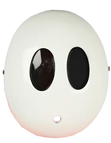 Shy White Mask Halloween Mask Cosplay Costume White Resin
