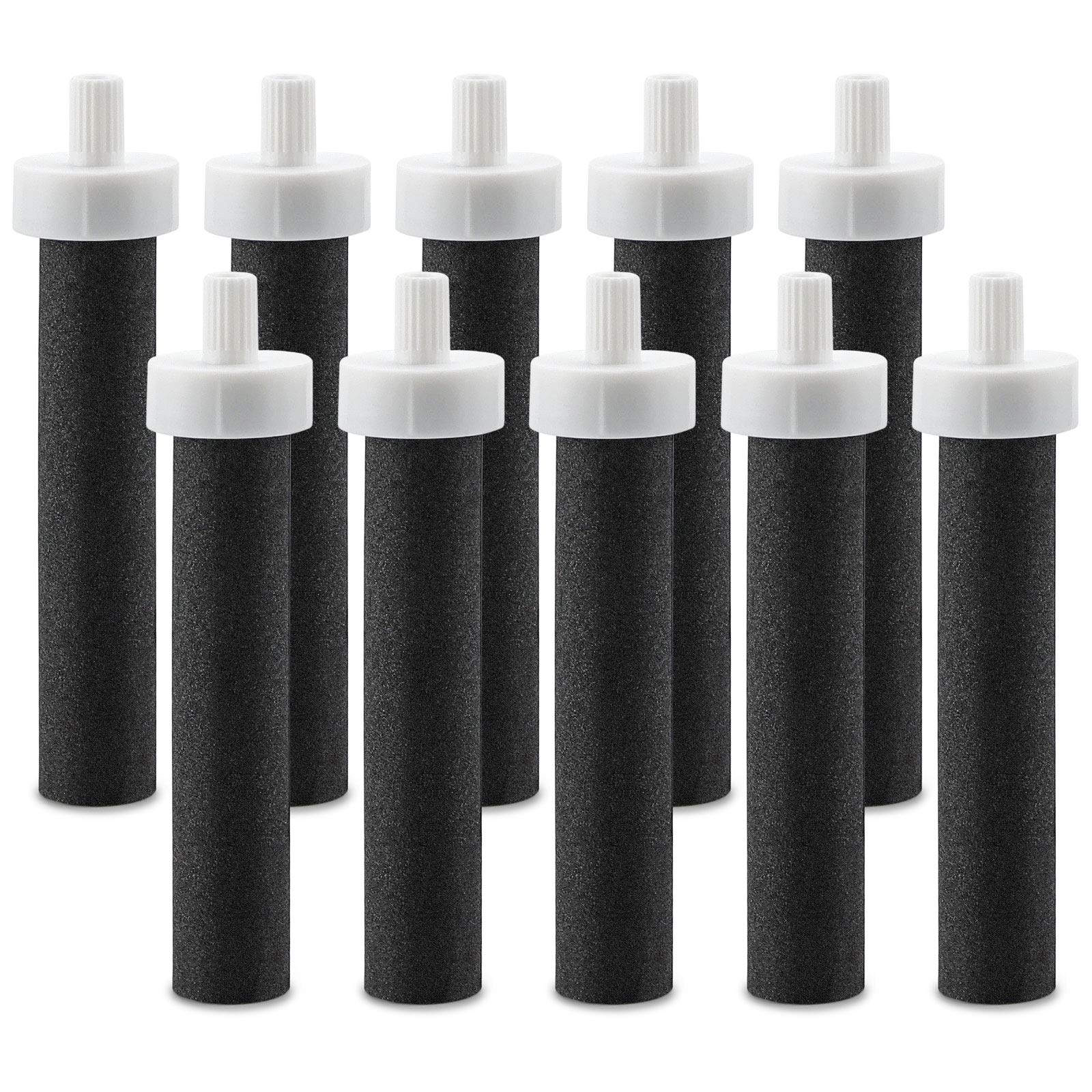 Water Bottle Filter Replacement for Brita, 10 Packs Bottle Filters Replacement for Brita BB06,Compatible with Brita Insulated Filter Stainless Steel and Plastic Water Bottle by APPLIANCEMATES