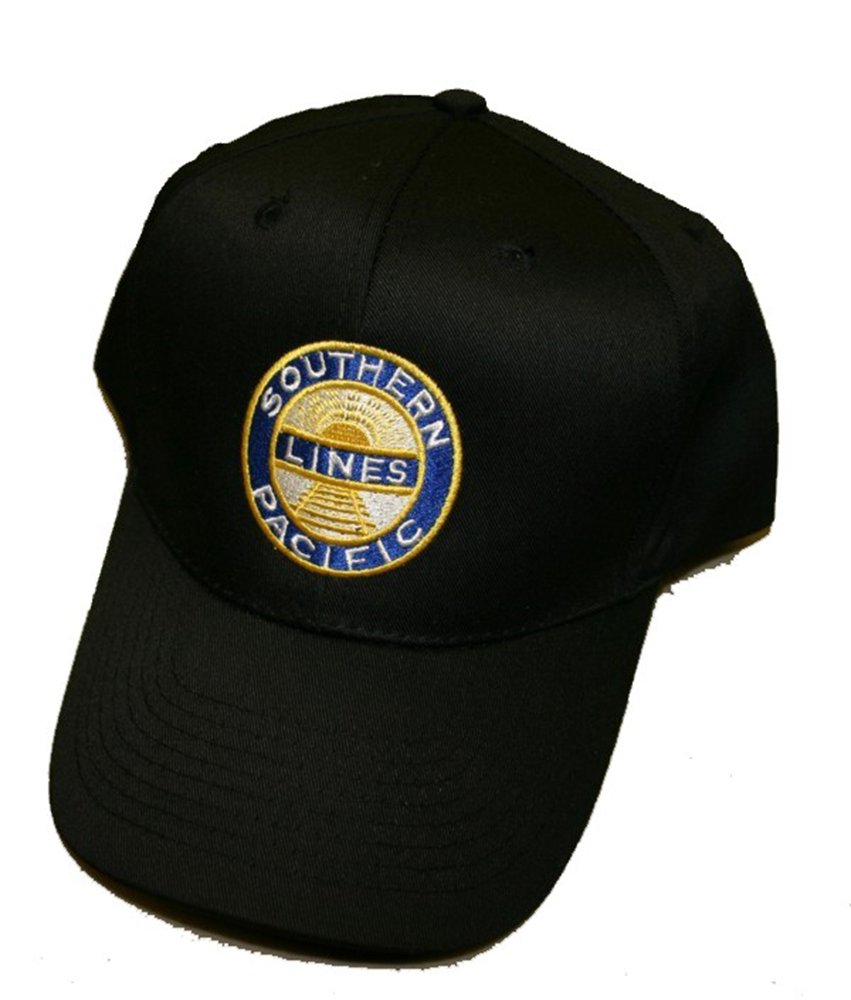 Southern Pacific Sunset Logo Embroidered Hat [hat02] Black
