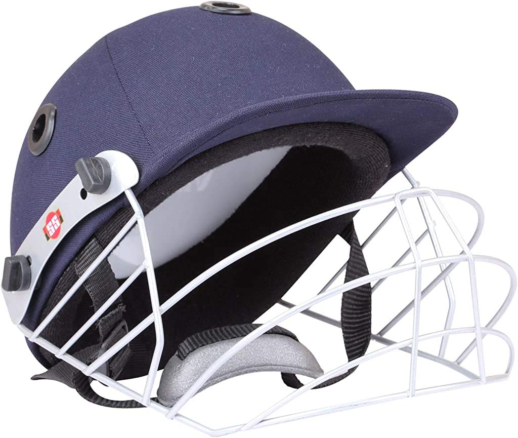 SS Cricket Prince Helmet' Navy Blue Color (Medium)