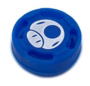 Silicone Non-Slip Cap Case Thumb Grips Cover Analog Thumb Stick Joystick Button Cap Handle Button Caps for Switch Joy-con (A) 1