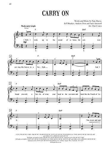 Pop Megahits: 40 Chart-Topping Pop Songs (Easy Piano)