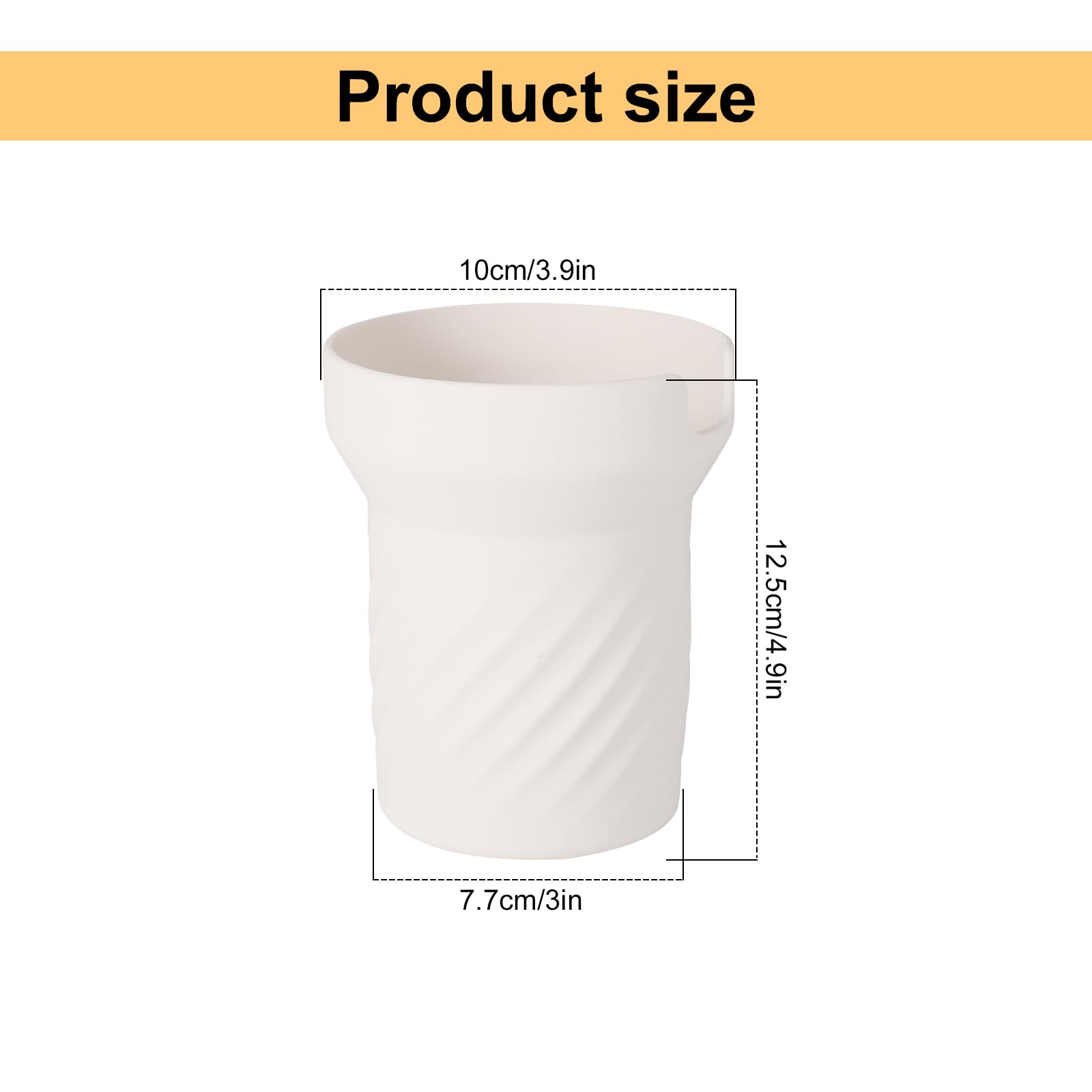 Silicone Boot Sleeve for Stanley Cup 40 oz, Silicone Cup protector Protective Water Bottle Bottom Bumper Cover for Stanley Tumbler (Beige)