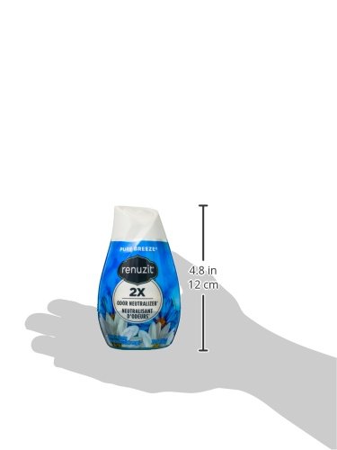 Renuzit Gel Air Freshener, Pure Breeze, 7.0 Ounce, 1 Count